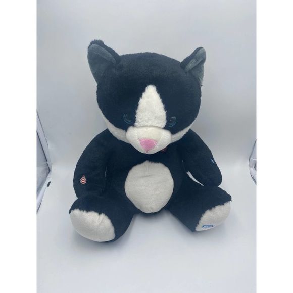 Cloudpets | Toys | Cloud Petsjoy At Play Cat Black White Pink Nose | Poshmark